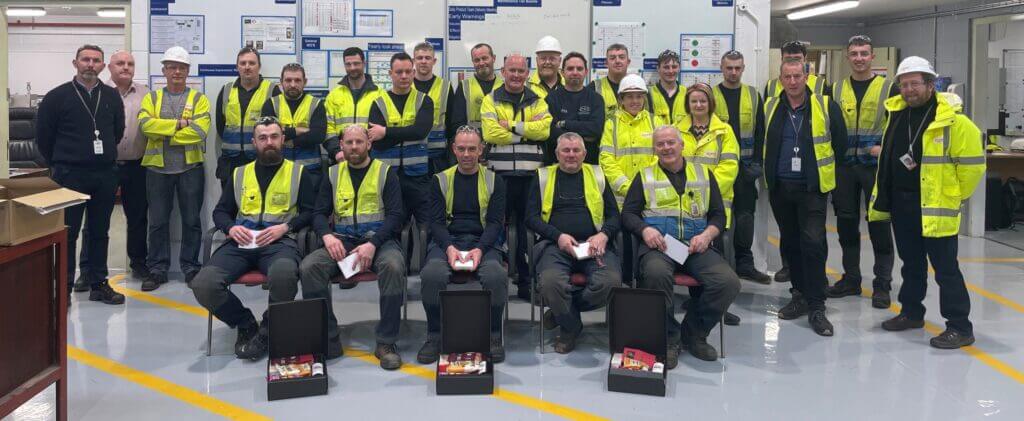 Celebrating the ESS Maintenance team’s achievement in being Lost Time ...